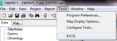 How to Make an Excel Fixed Width File from SWMM 5 – SWMM5, ICM SWMM, ICM InfoWorks, InfoSWMM ...