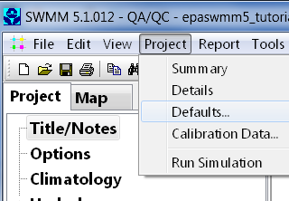 EPASWMM5 Tutorial with Images for SWMM 5.1.014 – SWMM5, ICM SWMM, ICM ...
